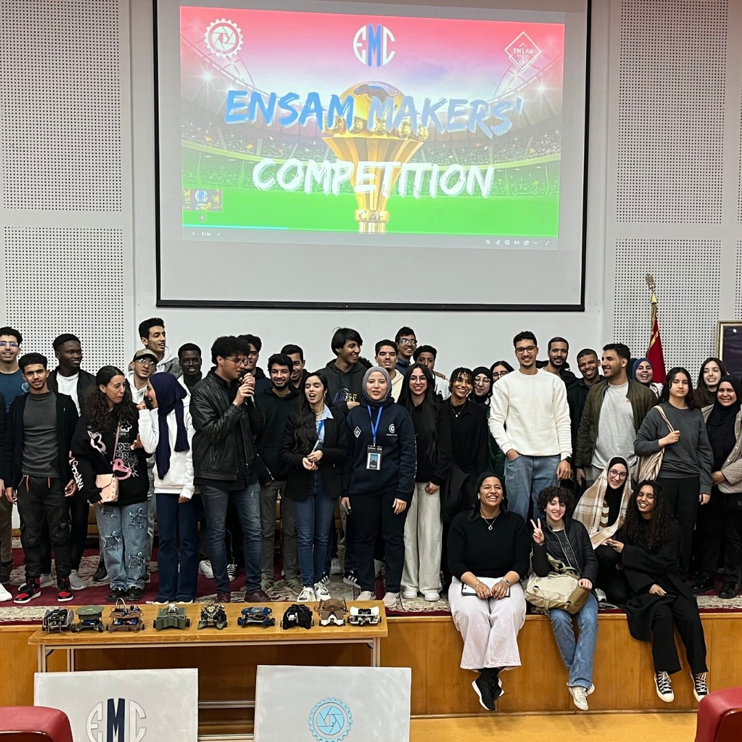 Clôture en beauté de la Moroccan Robotics Week avec l’ENSAM Makers ...