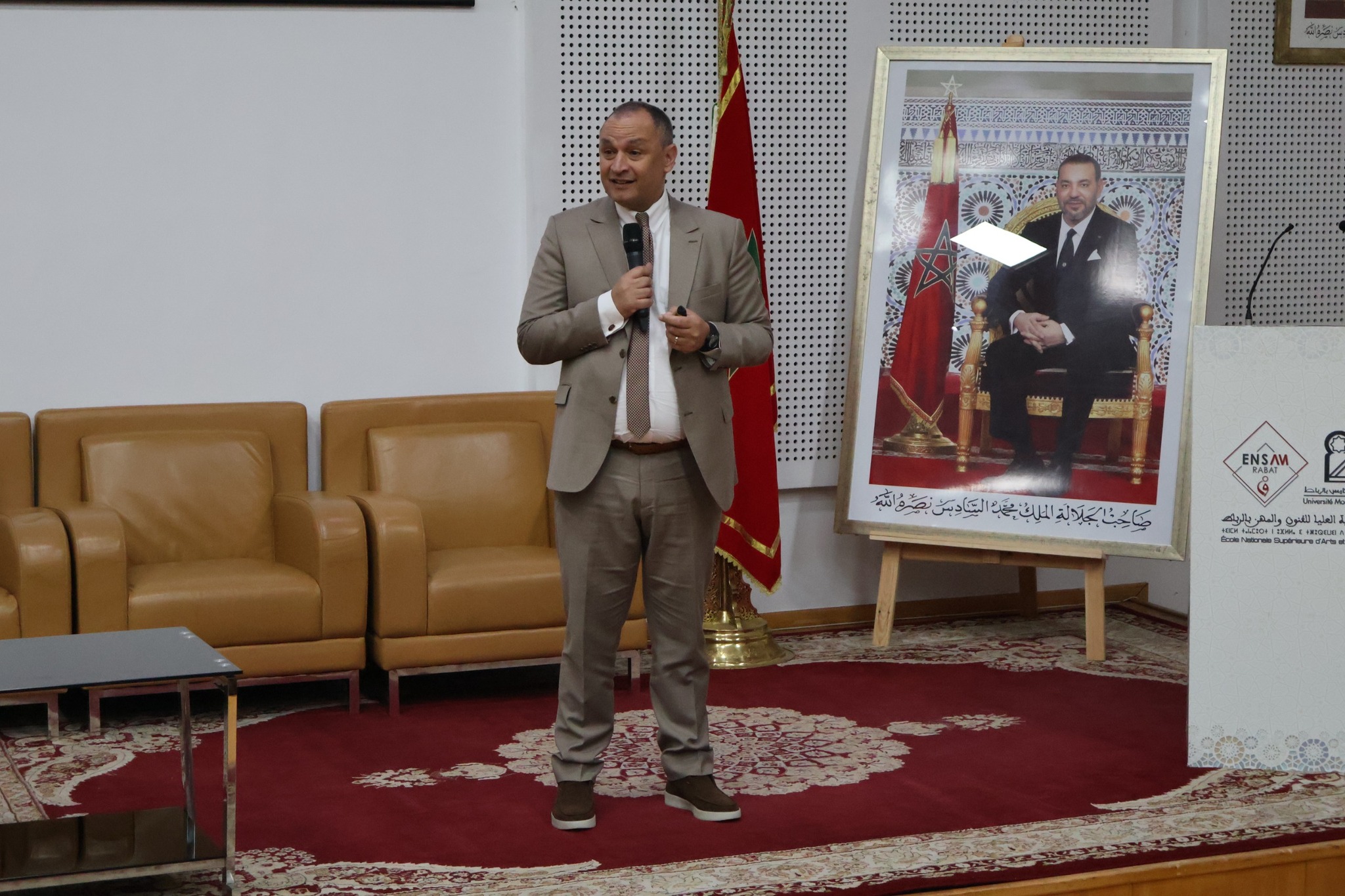 Conférence de Haut Niveau à l'ENSAM Rabat : Vision stratégique sur l ...